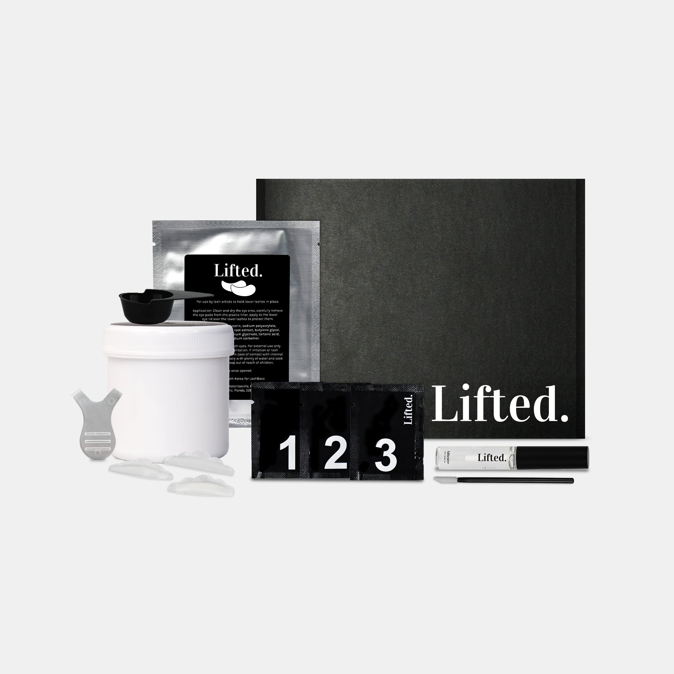 Lifted. Kit - Basic | LashBase Inc