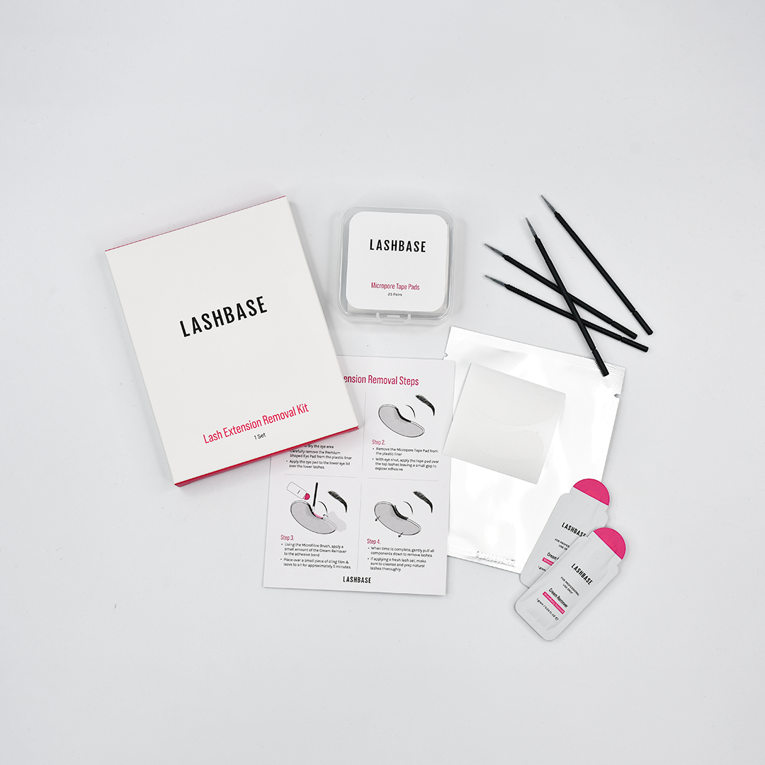 How to remove eyelash extensions | LashBase Inc